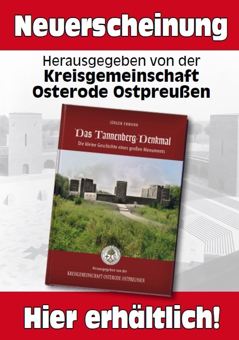 Der Kreisvertreter Burghard Gieseler zu dem Buch „Das Tannenberg-Denkmal“ – Kreisgemeinschaft ...